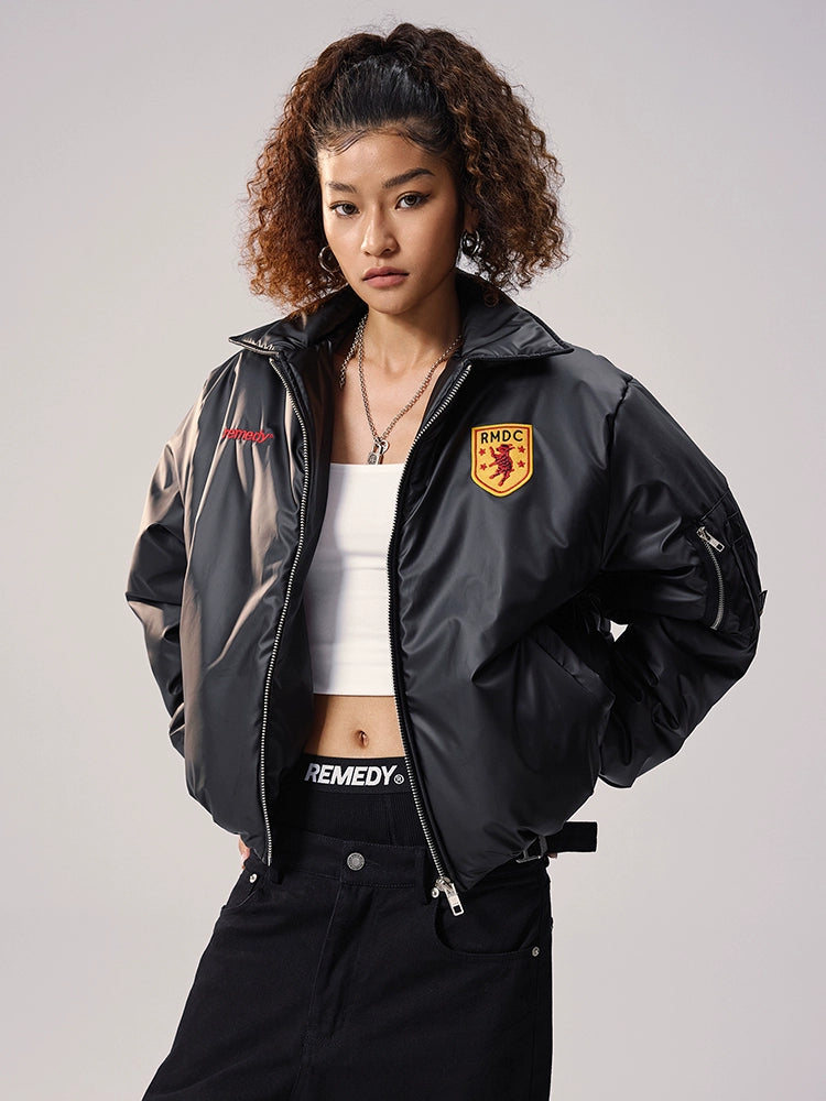 Crested Bomber Jacket – INTL Collective